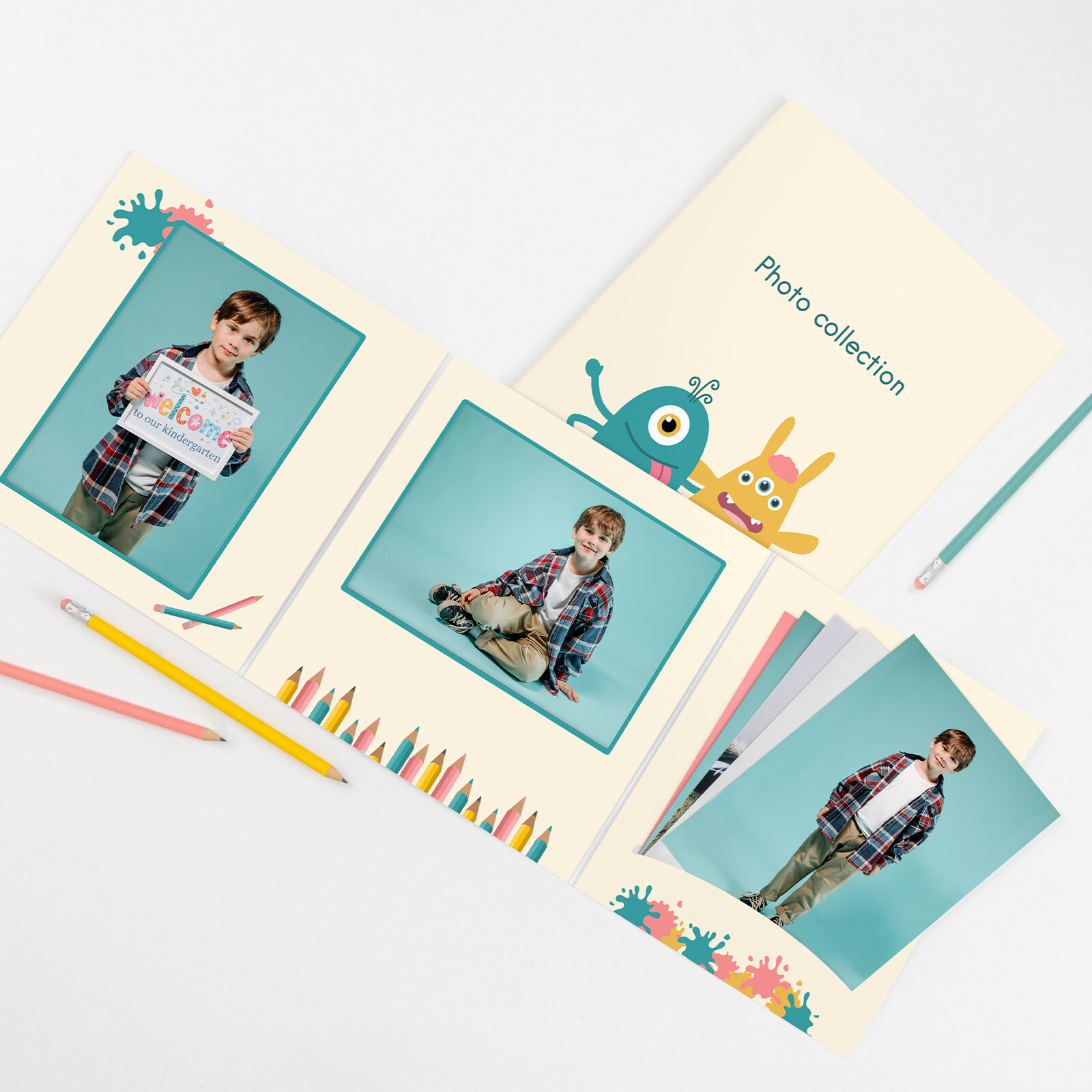 Dossier de photos pour l'école et le jardin d'enfants